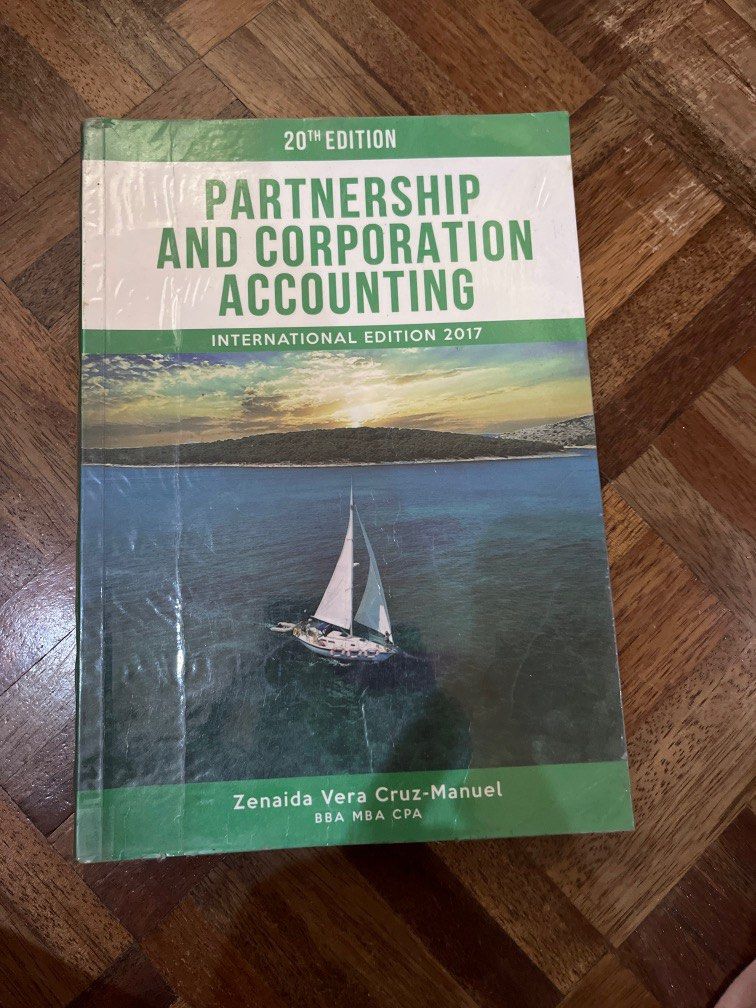 Partnership and Corporation Accounting Manuel 2017, Hobbies & Toys ...