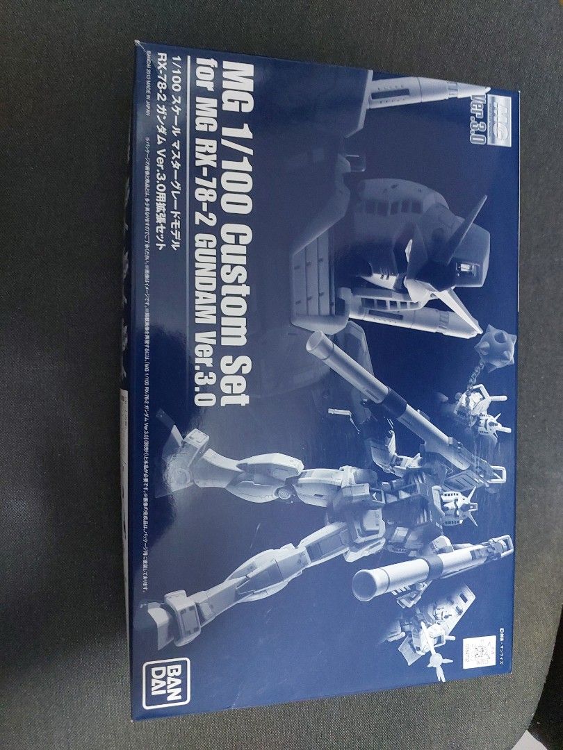 P-Bandai Gundam MG Custom Set for RX-78-2 Gundam ver 3 Gunpla Model kit ...