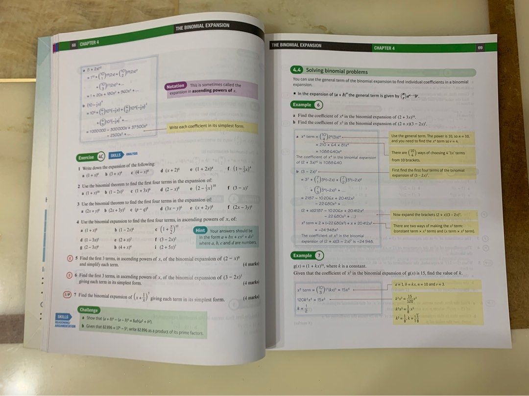 Pearson Edexcel International A Level (IAL) Pure Mathematics 2 (P2), 興趣 ...
