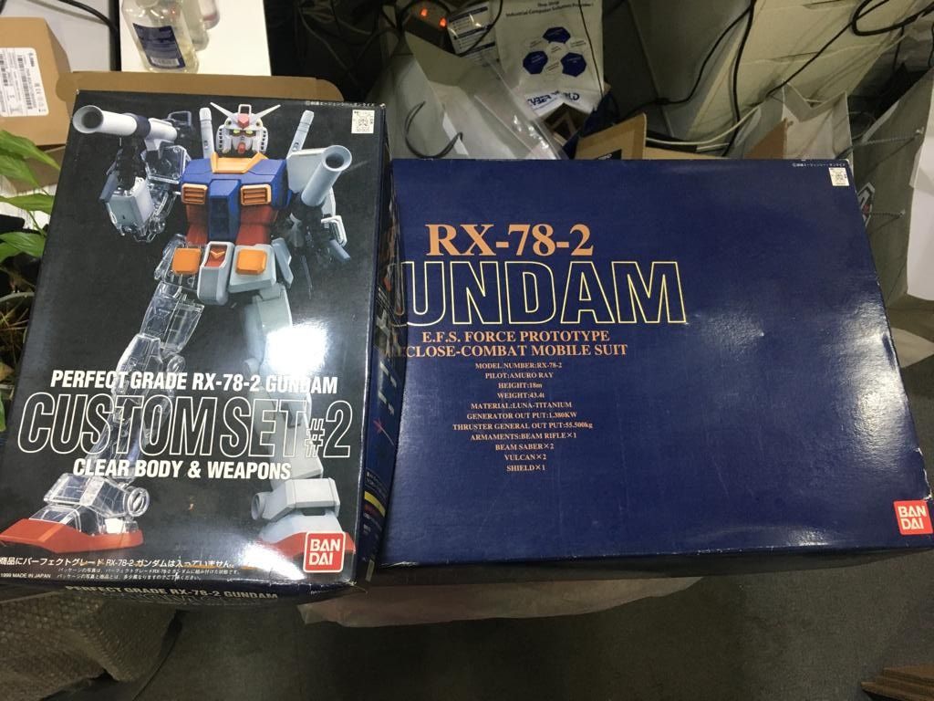 pg gundam custom set