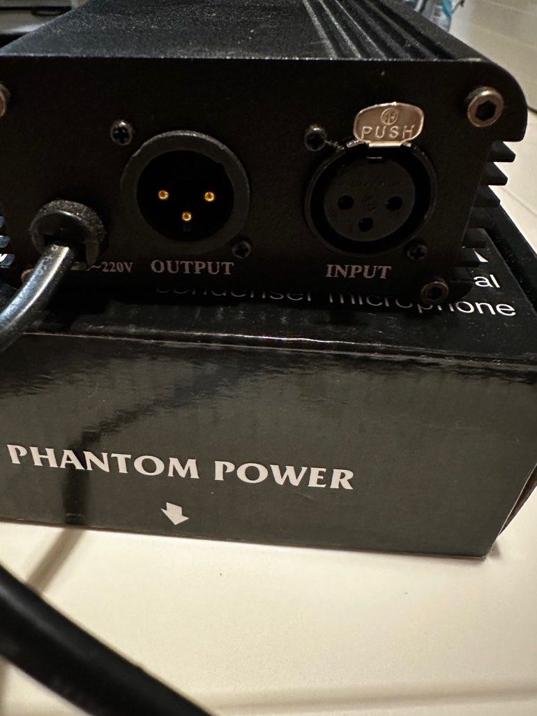 Phantom Power 48v, Audio, Microphones on Carousell