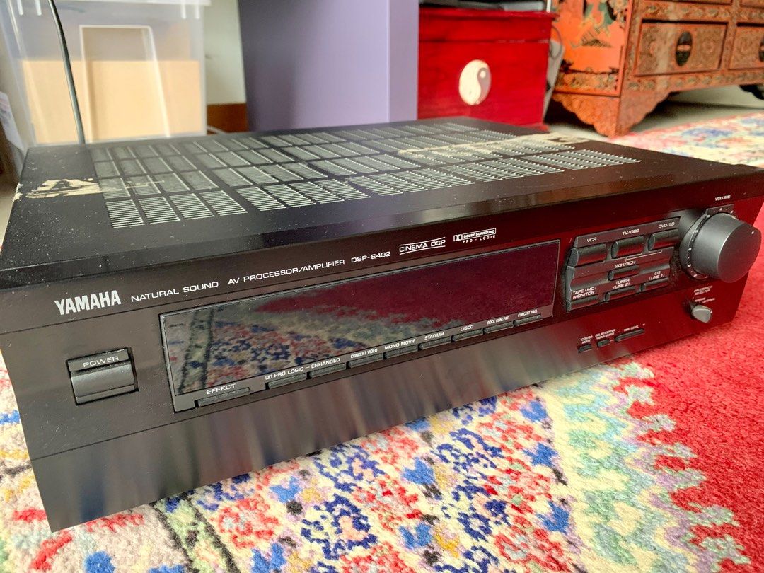 Pinnacle of Yamaha’s acclaimed processor range: DSP-E492 Natural Sound AV Processor/Amplifier ...