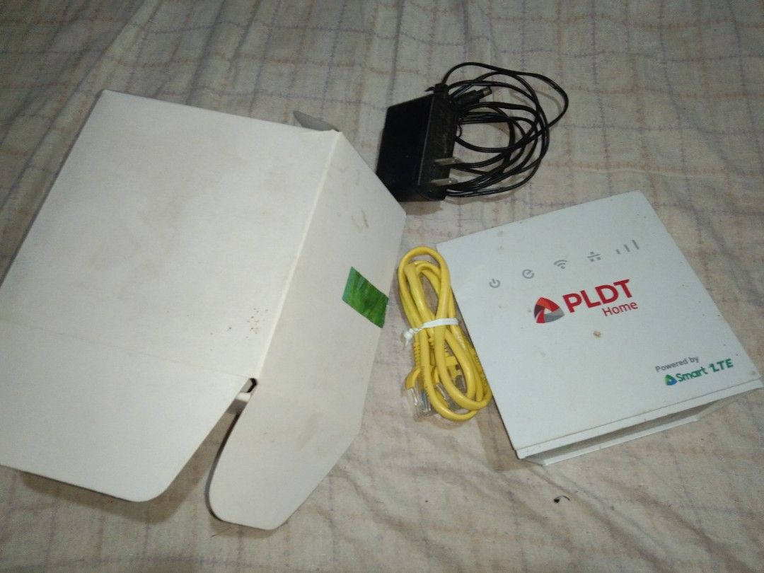 PLDT Home WIFI (PREPAID) White on Carousell