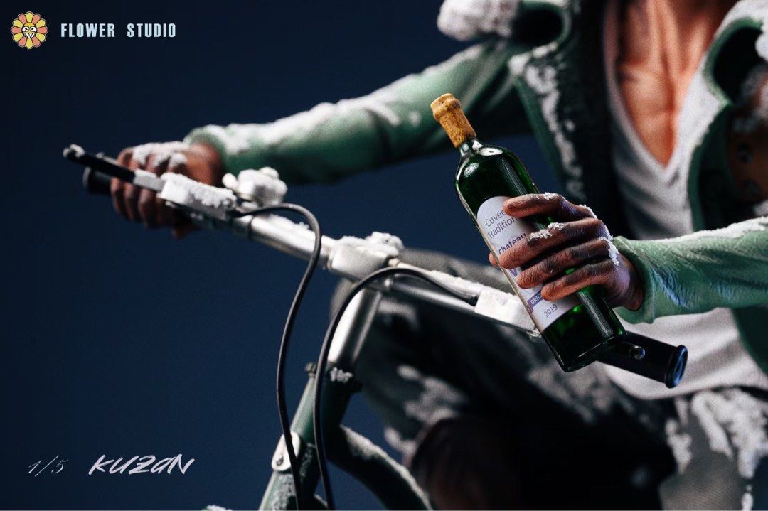 [PO] One Piece|Kuzan Aokiji On Bike, Hobbies & Toys, Toys & Games on ...