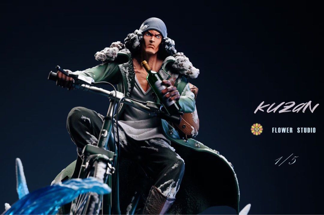 [PO] One Piece|Kuzan Aokiji On Bike, Hobbies & Toys, Toys & Games on ...