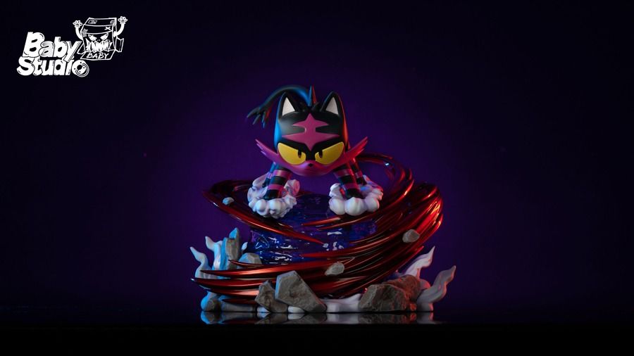 Pokemon | Litten | Baby Studio【PO - FREE Shipping】| GK Figure | GK ...