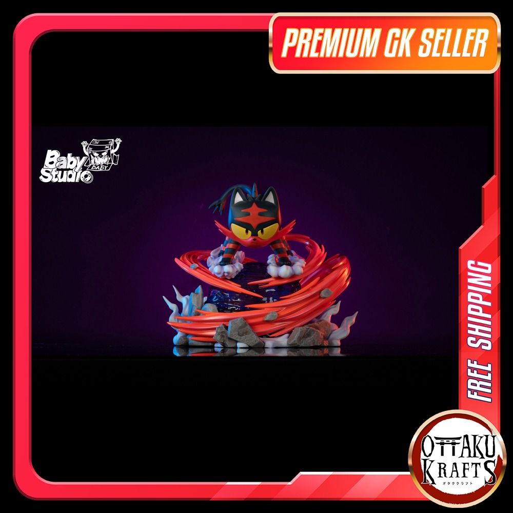 Pokemon | Litten | Baby Studio【PO - FREE Shipping】| GK Figure | GK ...