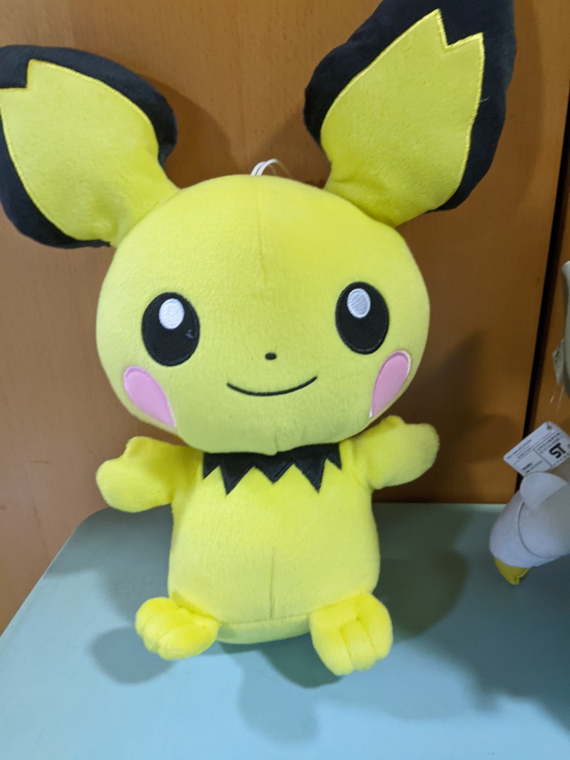 Pokemon Banpresto Pichu Plush, Hobbies & Toys, Toys & Games on Carousell