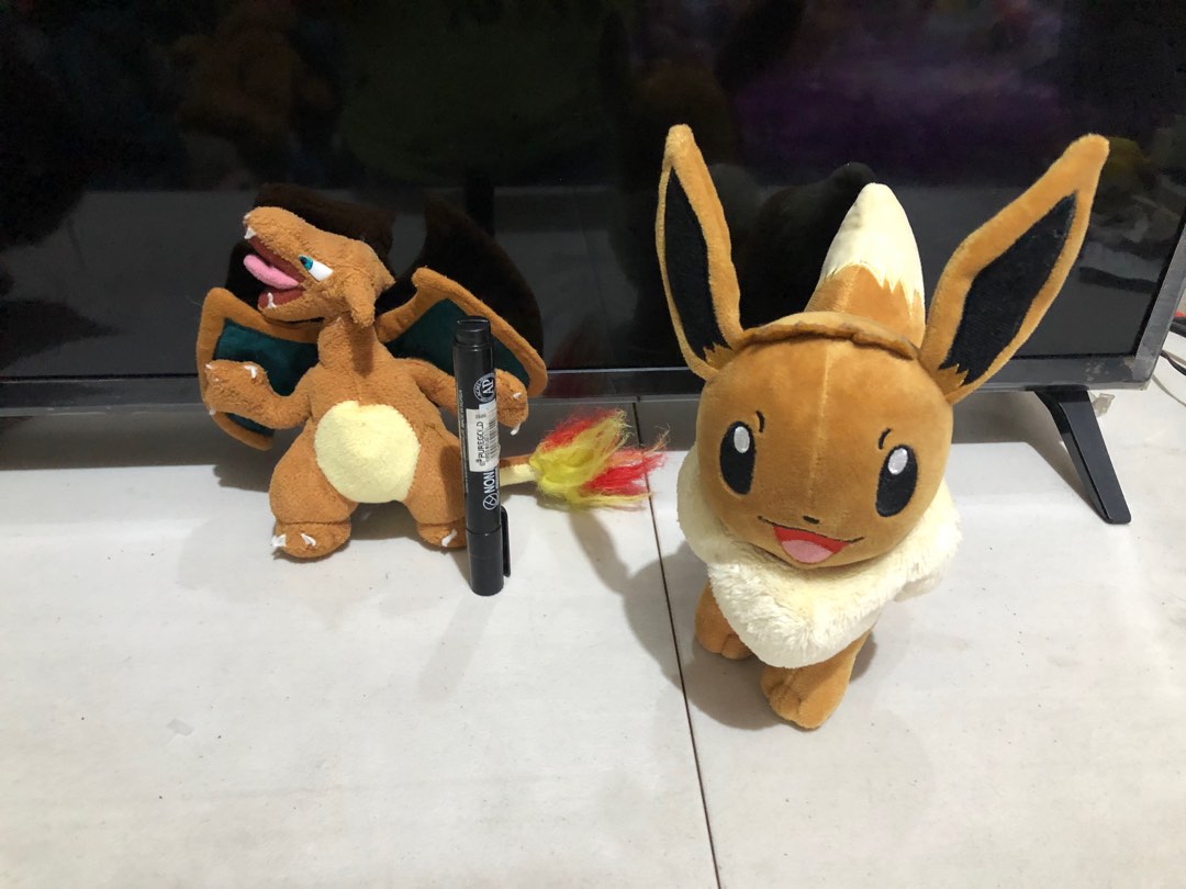 Pokemon Plush Set, Hobbies & Toys, Toys & Games on Carousell