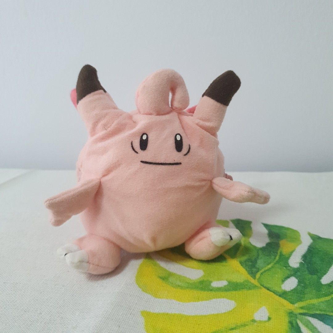 Pokemon Plushie - Convertible (Clefairy/ Clefable), Hobbies & Toys ...