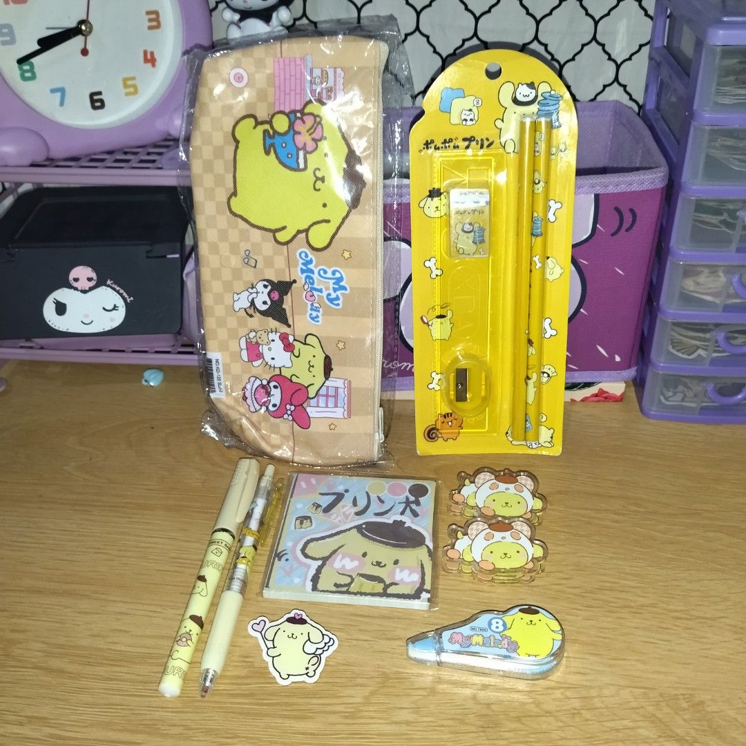 Pompompurin Set, Hobbies & Toys, Stationary & Craft, Stationery ...