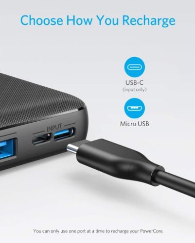 PowerCore Metro Essential 20000mAh Portable Charger, Power Bank with ...