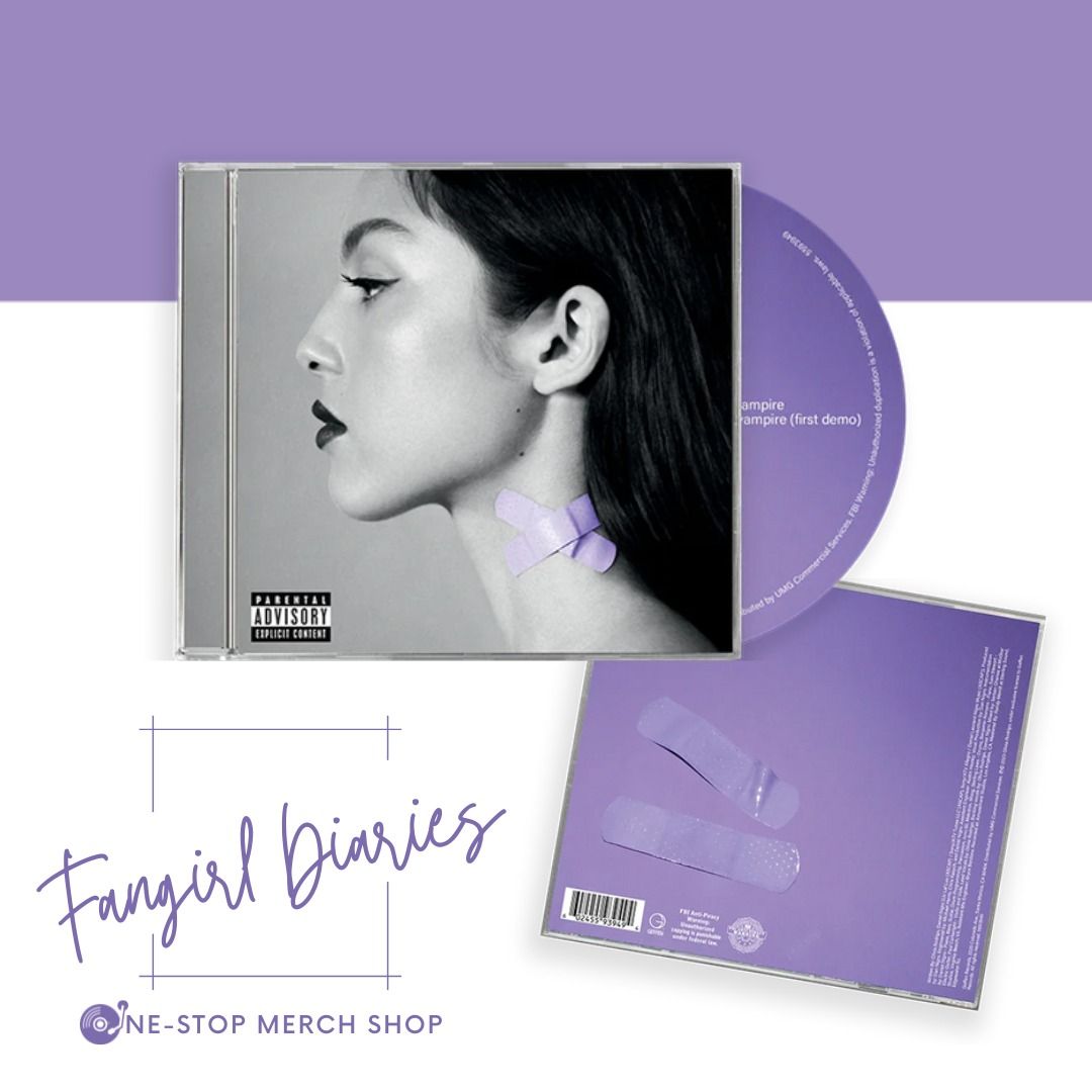 PREORDER Olivia Rodrigo - Vampire (CD) on Carousell
