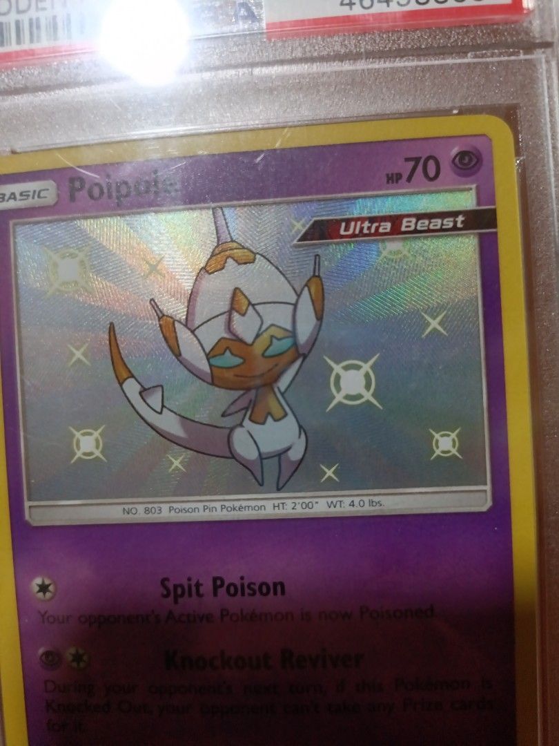 Psa 9 Poipole Shiny Baby / Shiny Babies Series Ultra Beast Pokemon Slab ...