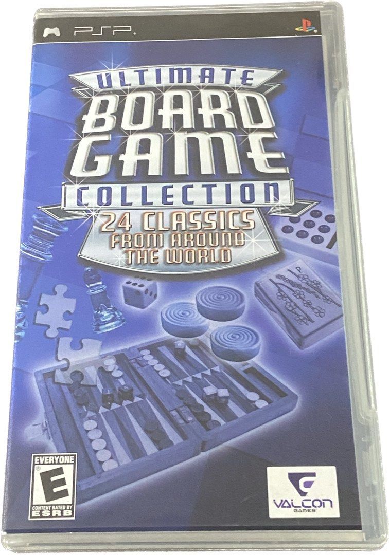 PSP Game: Ultimate Board Game Collection- 24 classics from Around the World, Video Gaming, Video ...
