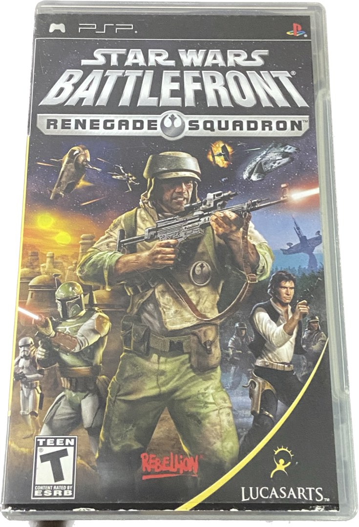 PSP Games: Star Wars Battlefront - Renegade Squadron, Video Gaming ...