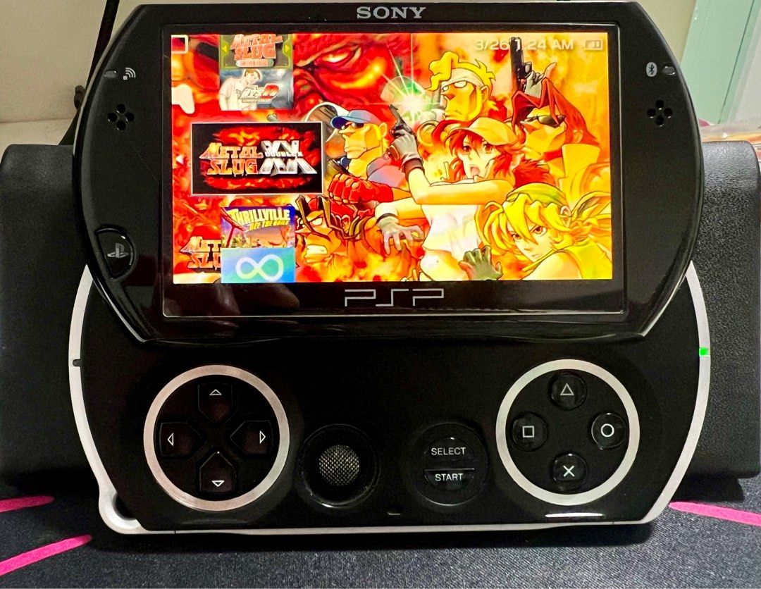 PSP GO - Black, Video Gaming, Video Game Consoles, PlayStation on Carousell
