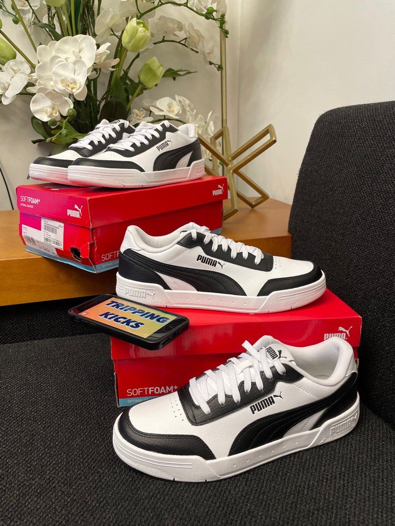 PUMA CARACAL panda, Men's Fashion, Footwear, Sneakers on Carousell