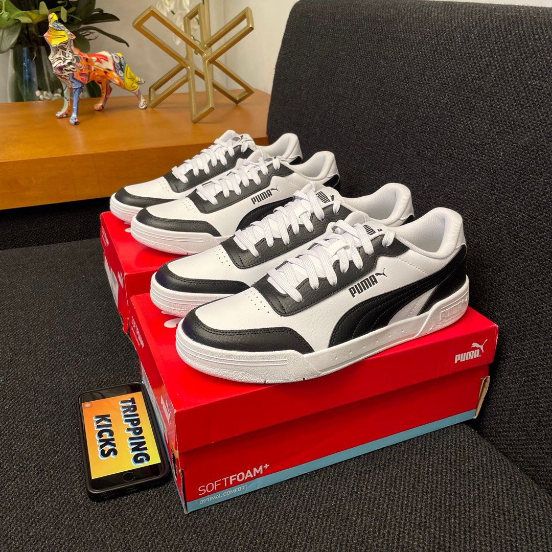 PUMA CARACAL panda, Men's Fashion, Footwear, Sneakers on Carousell