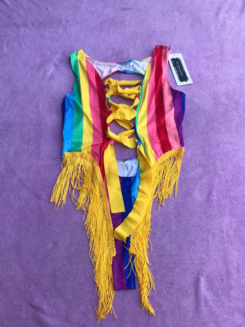 Rainbow Bodysuit on Carousell