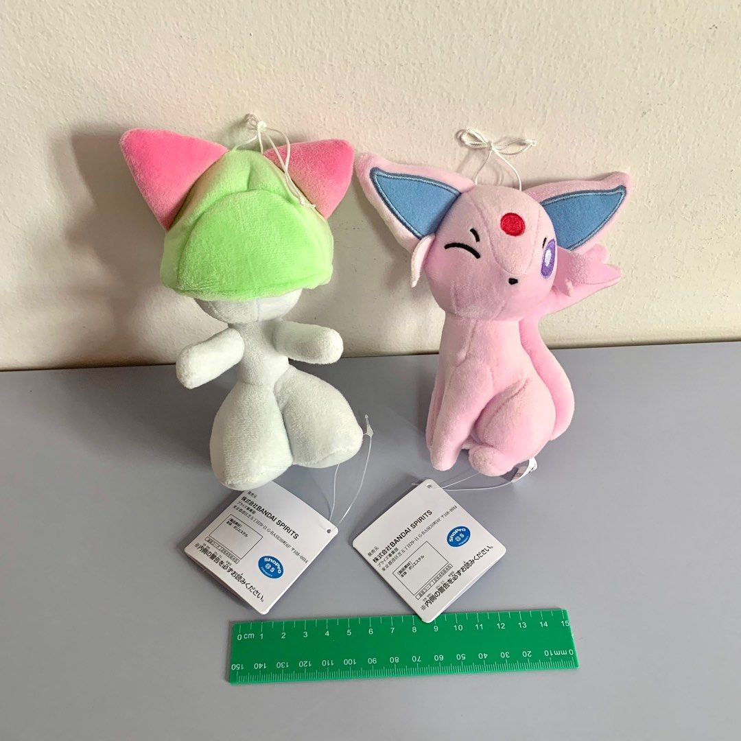 Ralts & Espeon (Pokemon Soft Toy/Plushie), Hobbies & Toys, Toys & Games ...