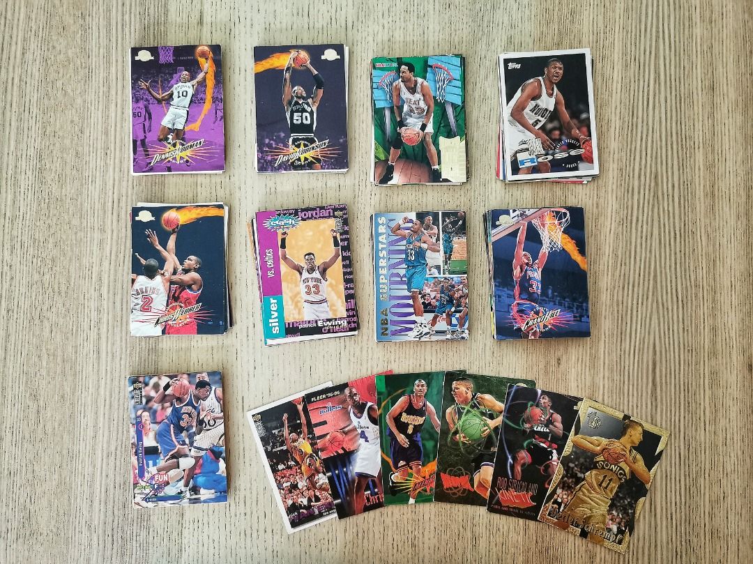 [RARE] x97 NBA Cards With 90s Stars Scottie Pippen, Dennis Rodman ...