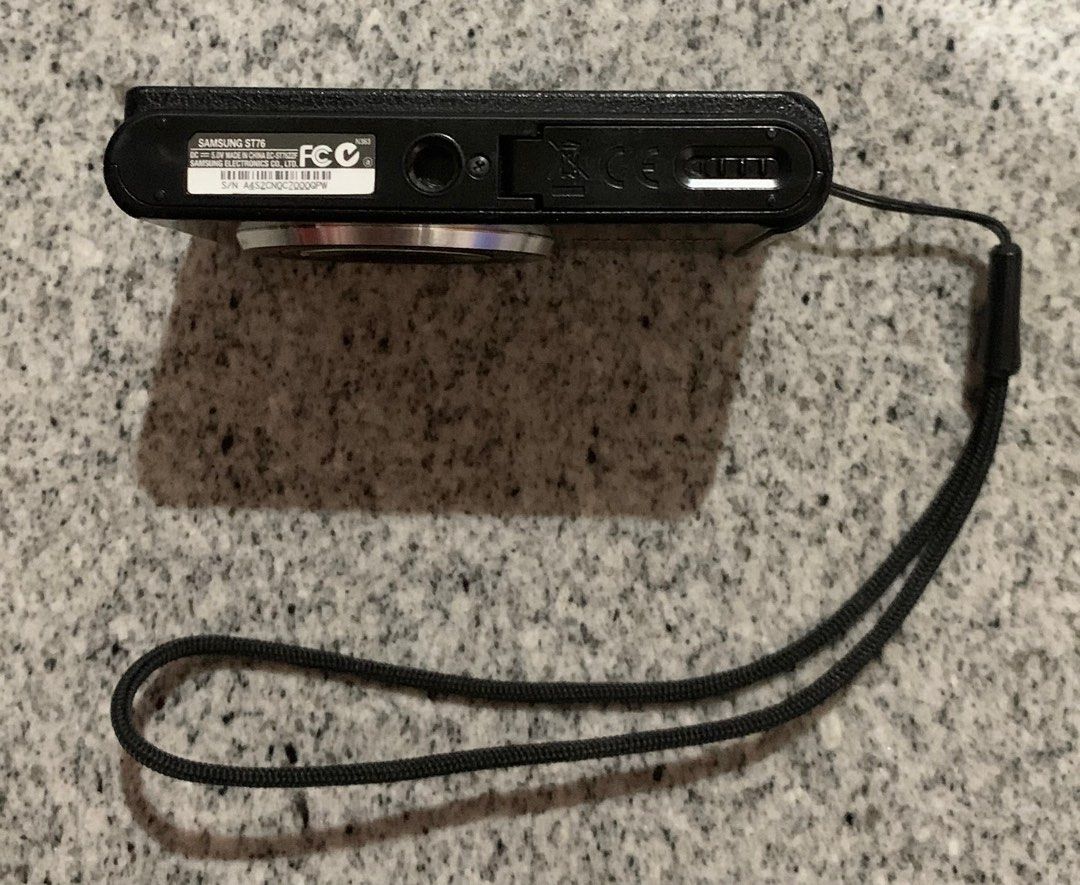 READY TO USE Samsung ST76 Compact Digital Camera (Black) on Carousell