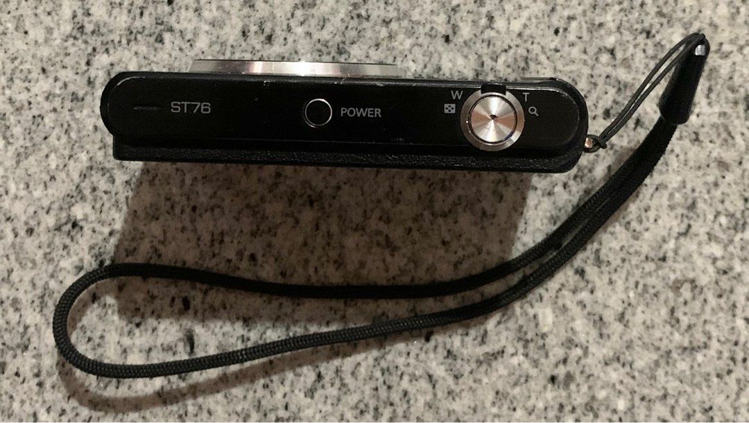READY TO USE Samsung ST76 Compact Digital Camera (Black) on Carousell