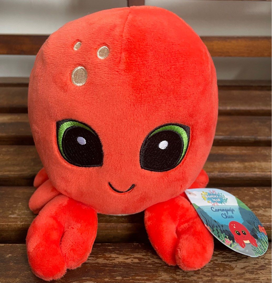 red crab plushie, Hobbies & Toys, Toys & Games on Carousell