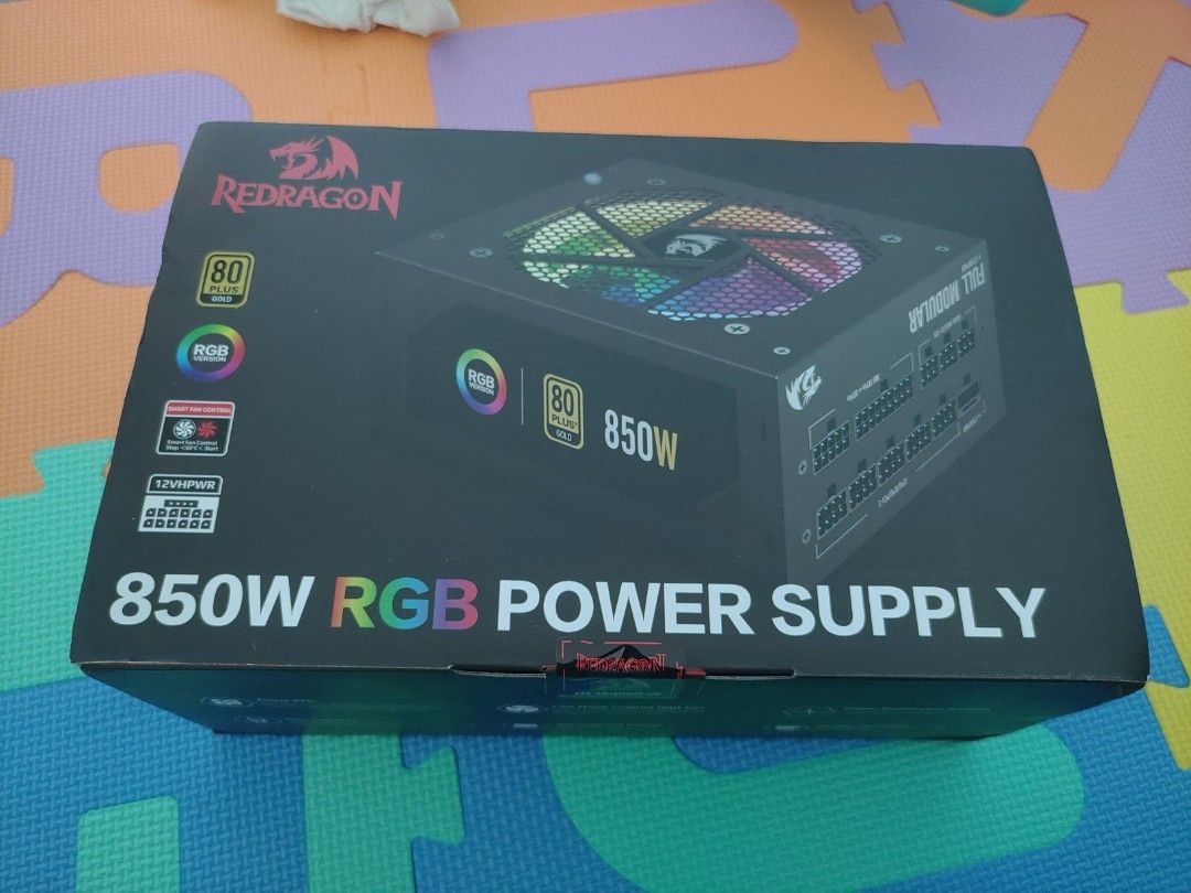 RedDragon RGB 850w PSU [free same day delivery], Computers & Tech ...