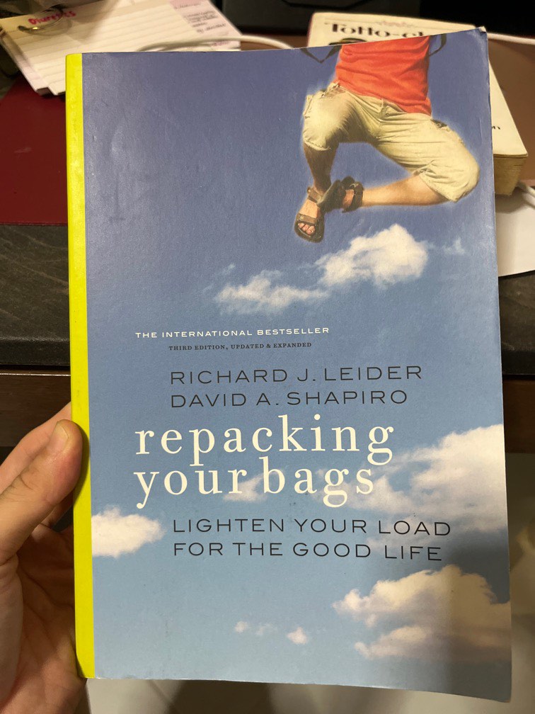 Repacking your bags - Lighten your load for the good Life, Hobbies ...