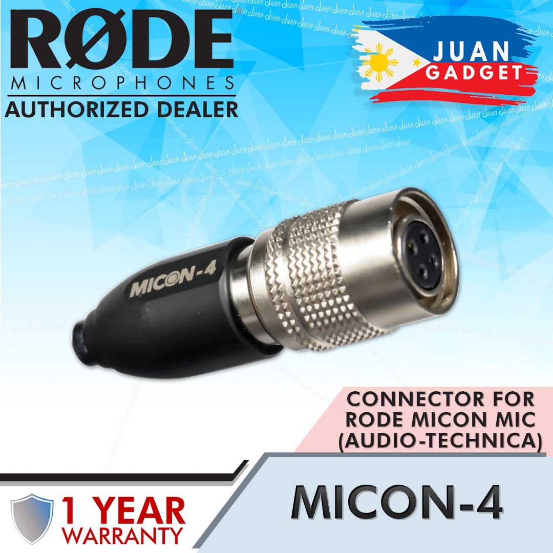 RODE MiCon 4 Connector for RODE MiCon Microphones (Audio Technica) | JG ...
