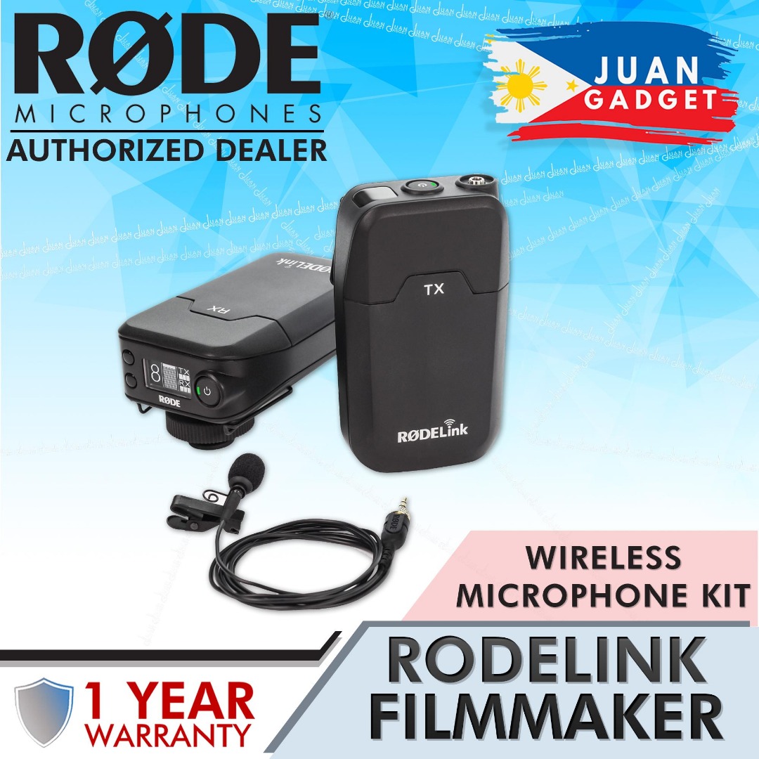 RODE RODELink Wireless Filmmaker System Kit Digital Camera-Mount ...