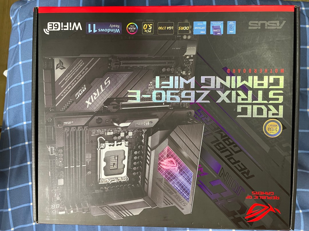 ROG STRIX Z690 E GAMING WIFI, Computers & Tech, Desktops on Carousell