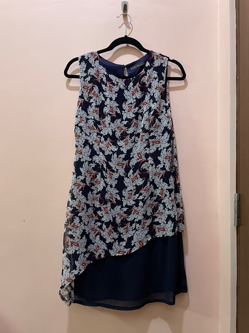 Samlin Floral Dress, Women's Fashion, Dresses & Sets, Dresses on Carousell