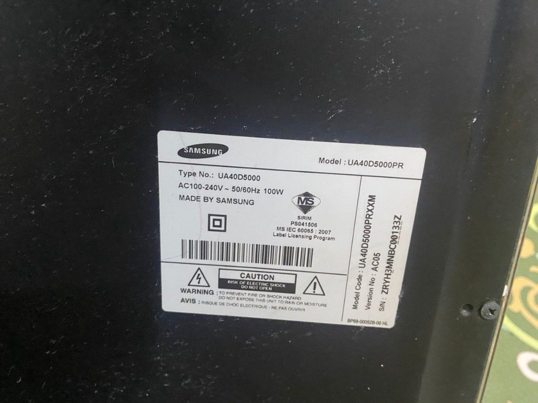 Samsung led 40 inch, TV & Home Appliances, TV & Entertainment, TV on ...