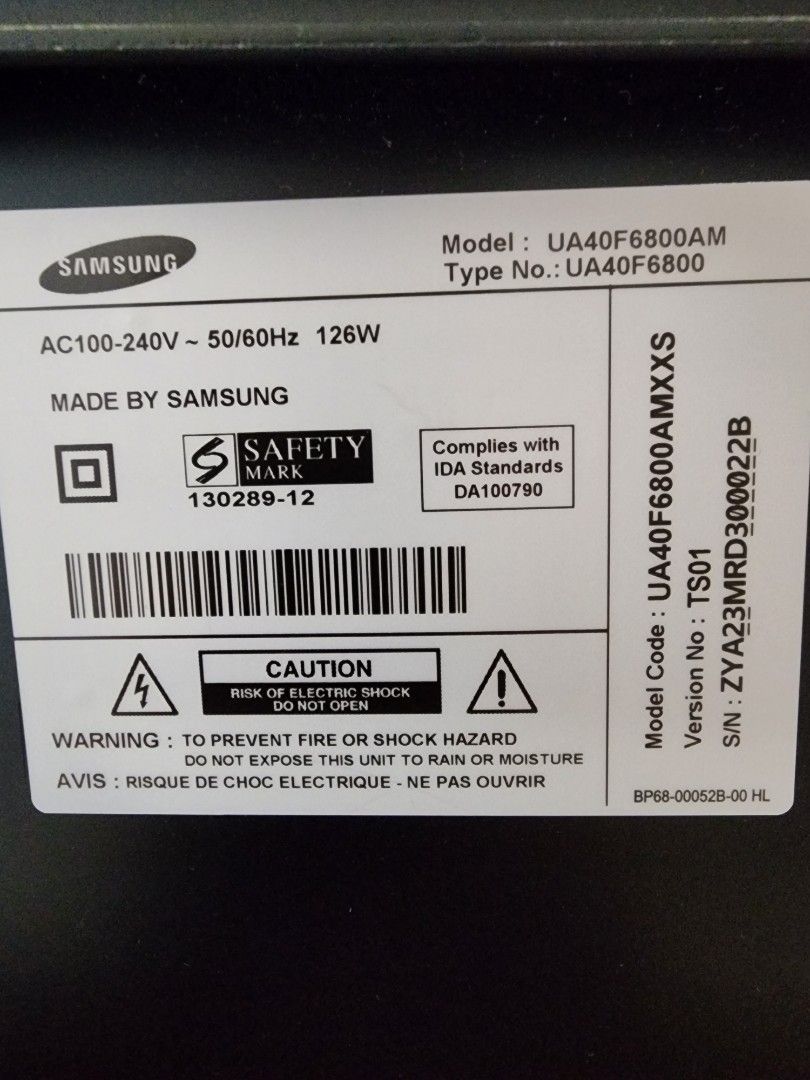 SAMSUNG LED 40 inch TV, TV & Home Appliances, TV & Entertainment, TV on ...
