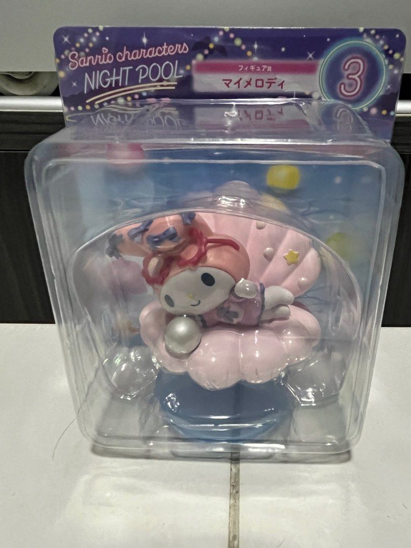 Sanrio Characters Night Pool Melody Figure, Hobbies & Toys, Toys ...