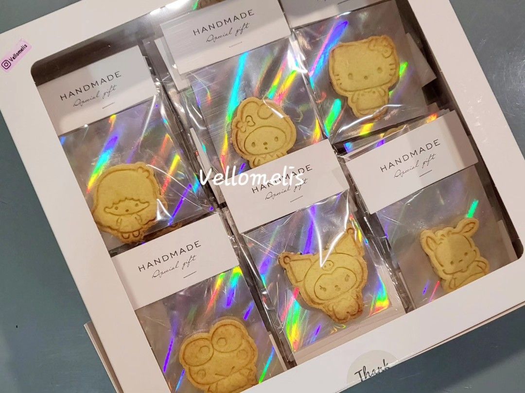 Sanrio Vanilla Cookies, Food & Drinks, Homemade Bakes on Carousell