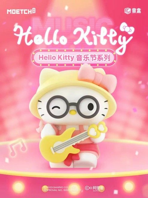[SANRIO X MOETCH] SANRIO HELLO KITTY MUSIC FESTIVAL SERIES FULL SET AND ...