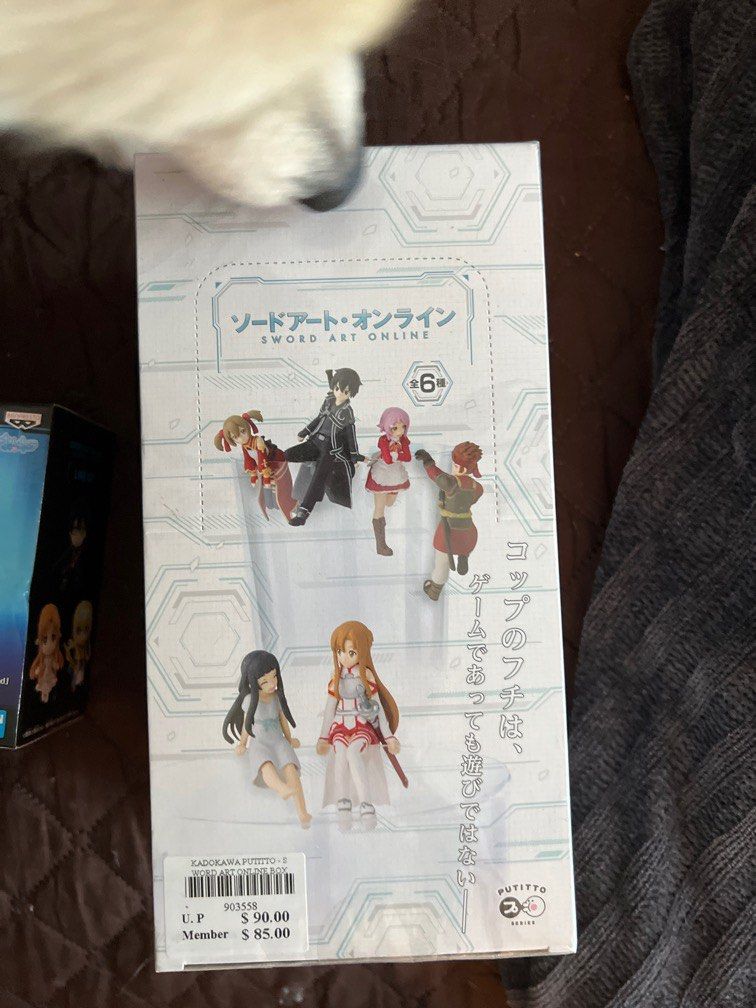 SAO sword art online figures , Hobbies & Toys, Toys & Games on Carousell
