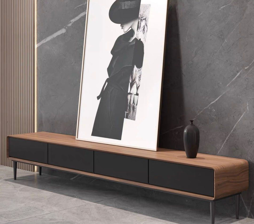 Scandinavian TV Console, Furniture & Home Living, Furniture, TV ...