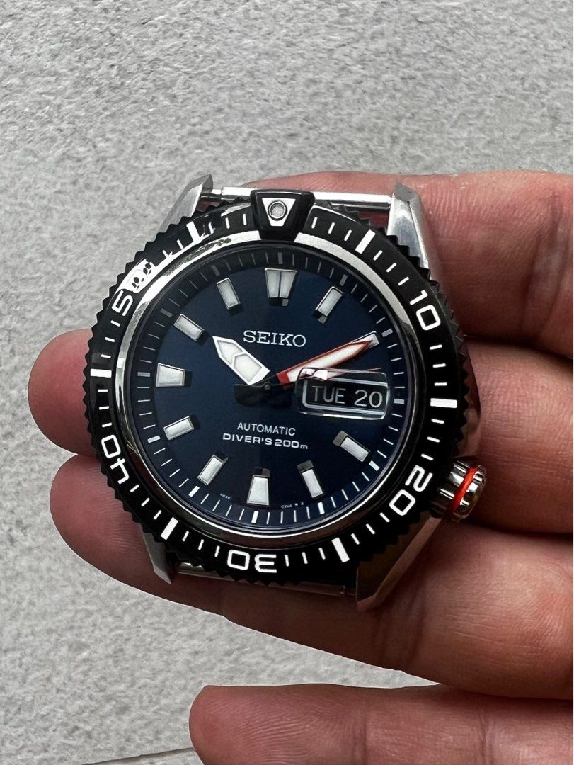 Seiko Stargate 2 SRP493K Blue Dial, Men's Fashion, Watches & Accessories, Watches on Carousell