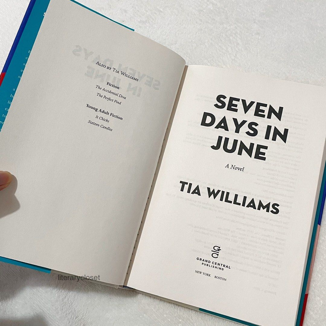 Seven Days in June by Tia Williams, Hobbies & Toys, Books & Magazines ...