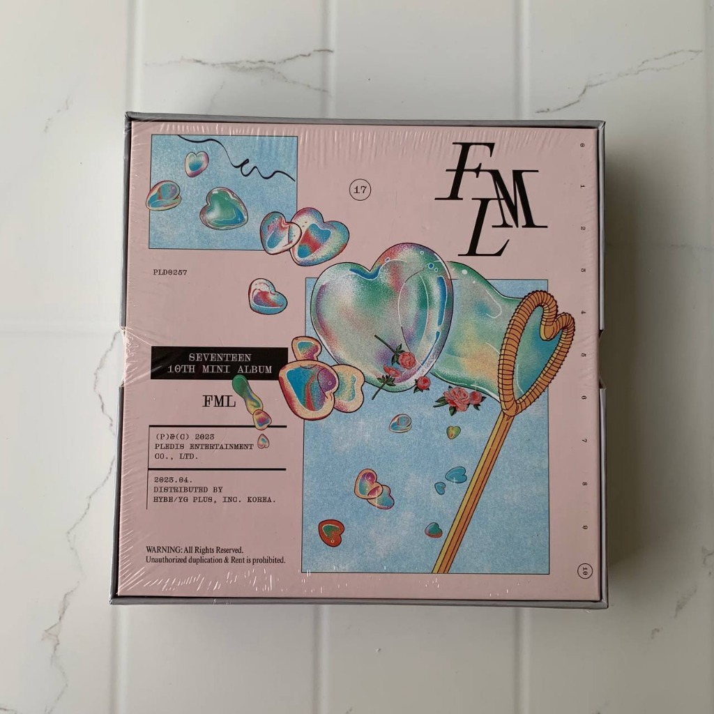 SEVENTEEN - 10th Mini Album [FML] CARAT VERSION (READY STOCK: SEALED ...