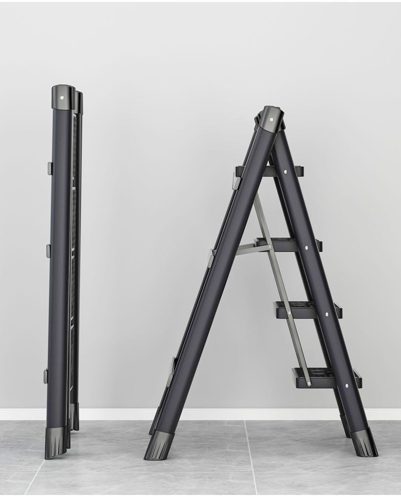 [SG] Brand New Household Folding Ladder Three/four- Step Folding Step ...
