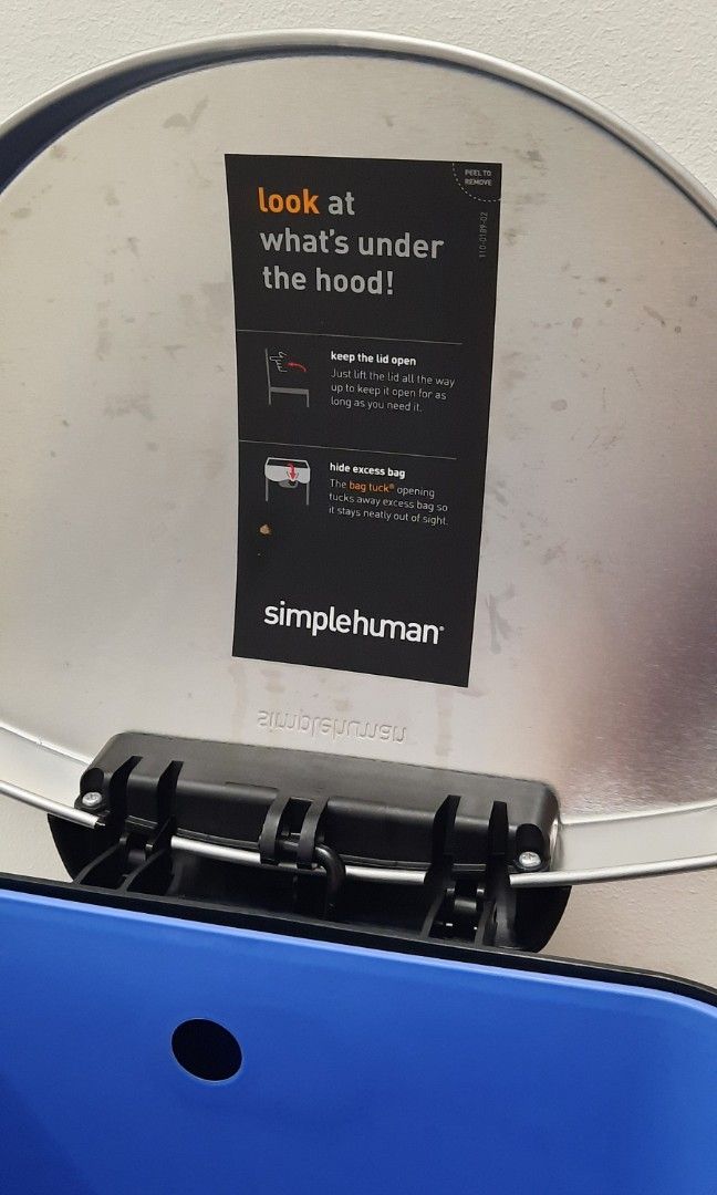 Simplehuman step stool (10l), Furniture & Home Living, Bathroom ...