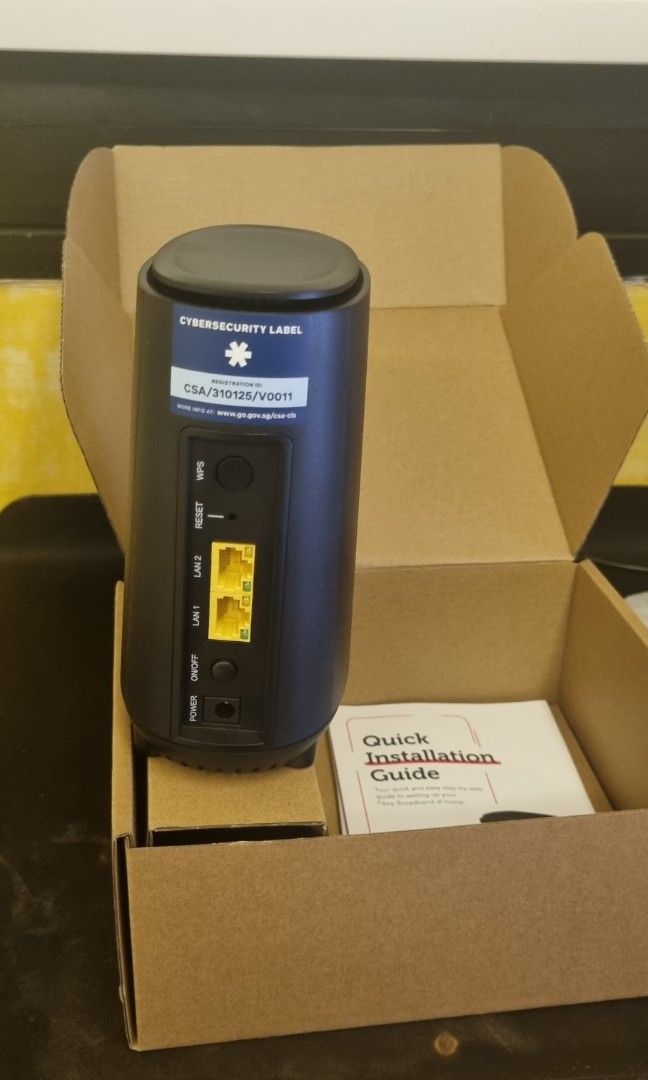 Singtel wifi 6 mesh Dual pack, Computers & Tech, Parts & Accessories ...