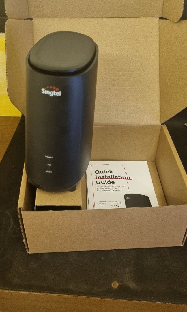 Singtel wifi 6 mesh Dual pack, Computers & Tech, Parts & Accessories ...