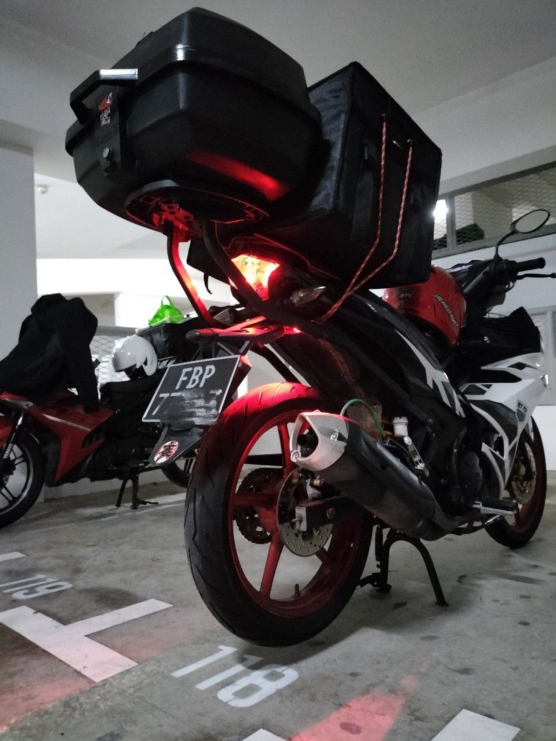 Sniper led light Tyre light under light with on/off blinker blinking ...